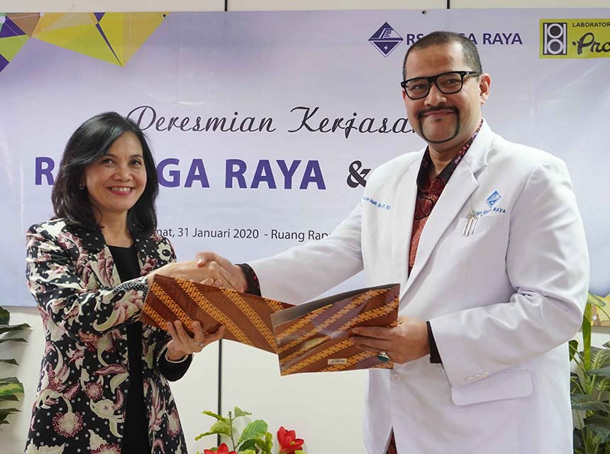 Prodia dan RS Siaga Raya Jalin Kerjasama Layanan Pengelolaan Laboratorium